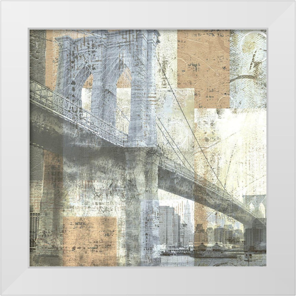 Craven, Katrina 26x26 White Modern Wood Framed Museum Art Print Titled ...