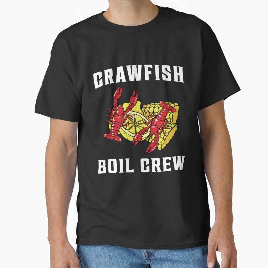 Crawfish Boil Crew Summer Edition Shirt, Cajun Seafood Graphic Tee ...