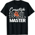 Crawfish Boil Master Cajun Seafood Festival Retro Cooking T-Shirt ...