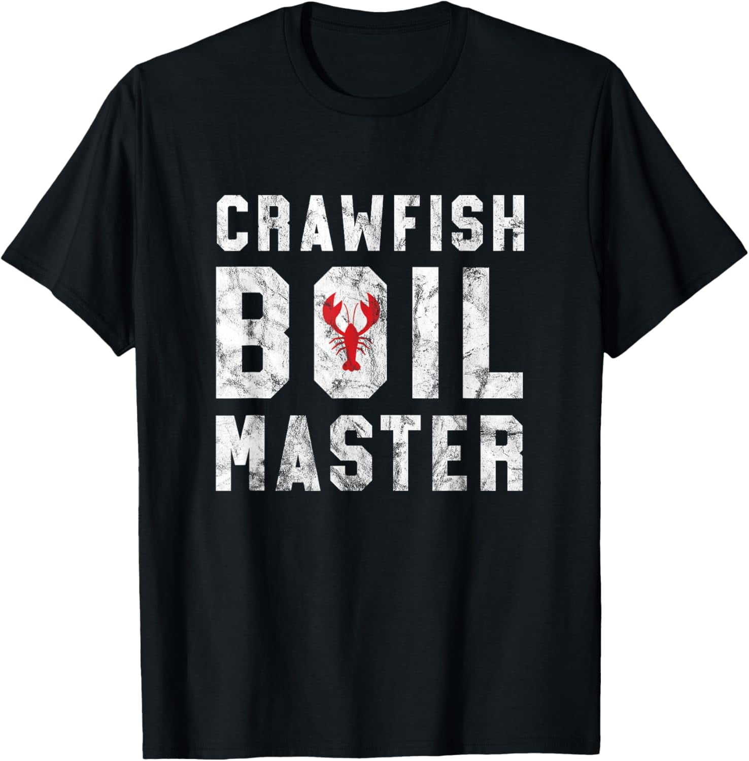 Crawfish Boil Master Mens Cajun Festival Crawfish Crew T-Shirt100 ...