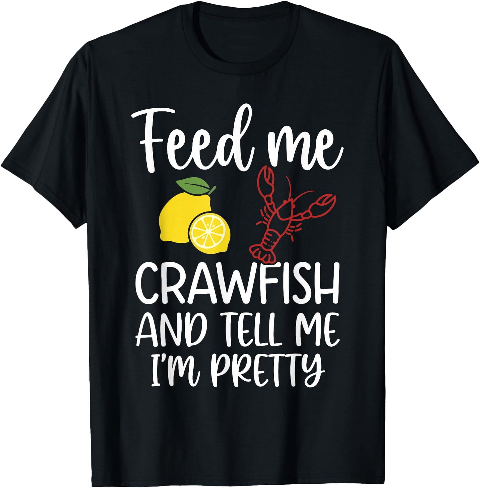 Crawfish Boil Saying Seafood Lovers Coastal Summer T-Shirt - Walmart.com