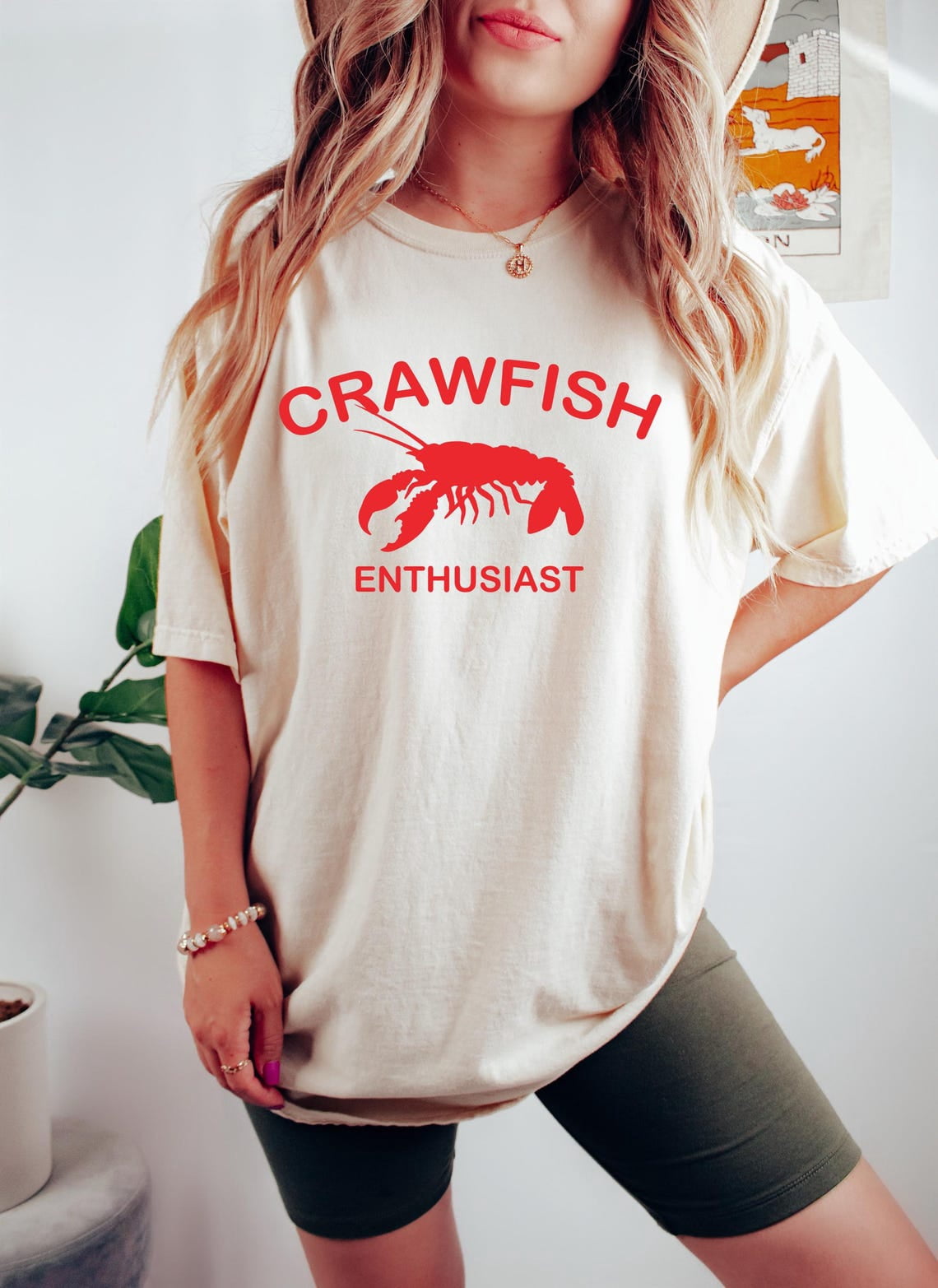 Crawfish Enthusiast Cajun Boil Seafood Louisiana T-Shirt - Walmart.com