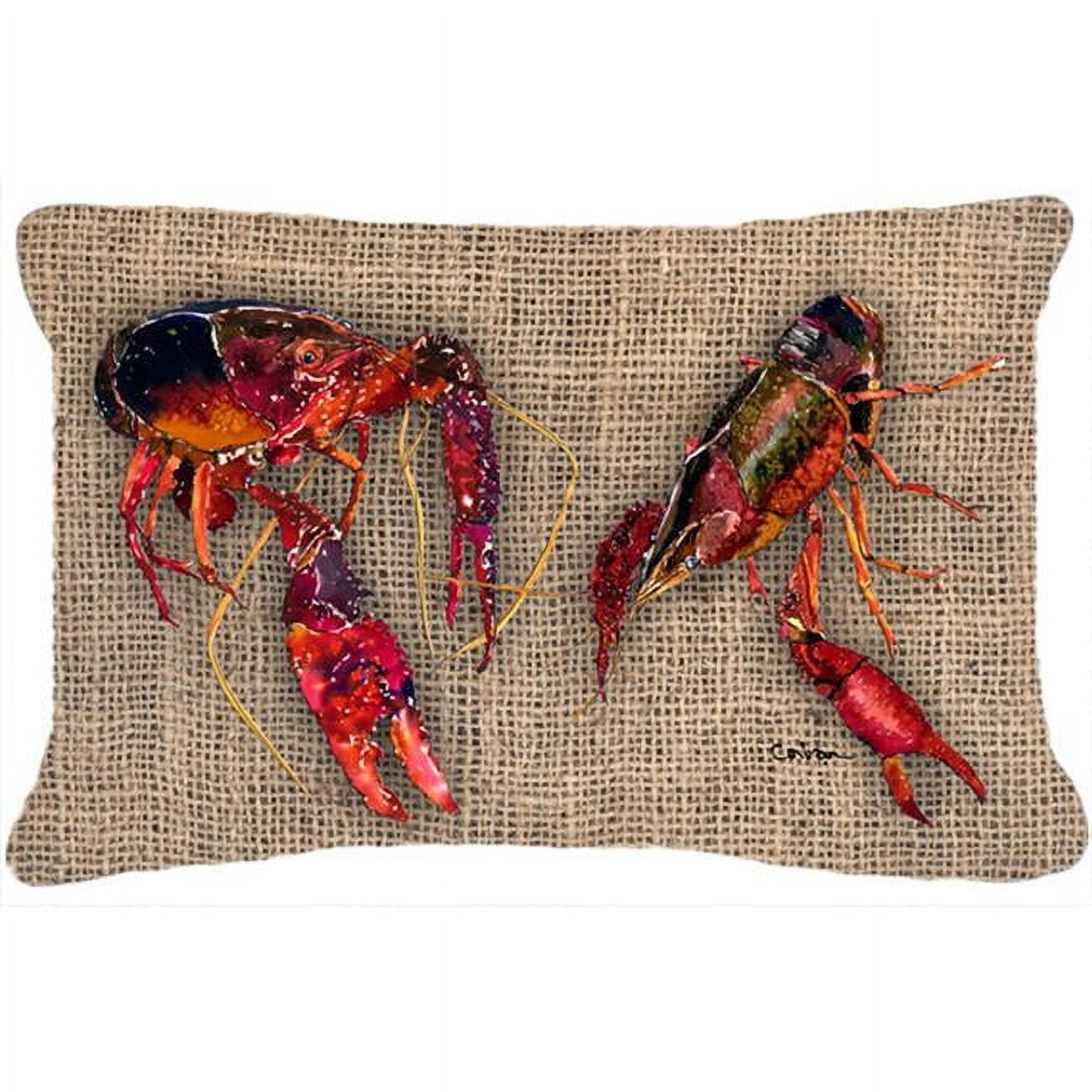 Crawfish Indoor & Outdoor Fabric Decorative Pillow - Walmart.com