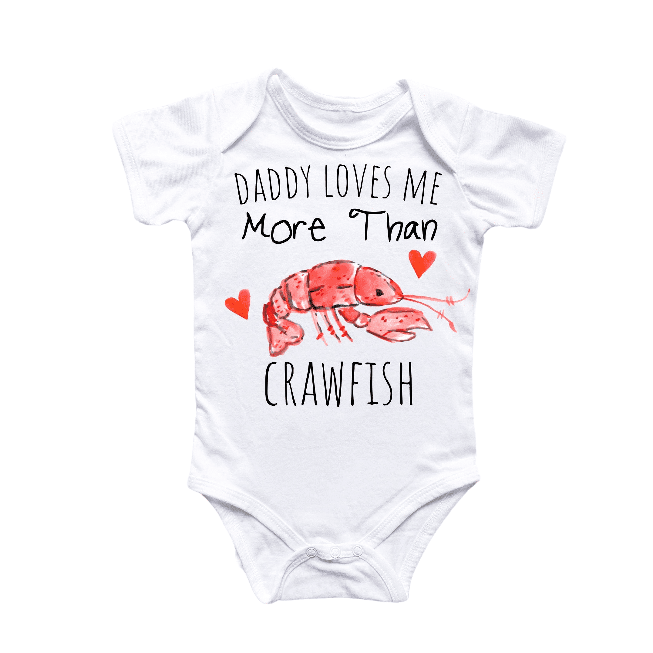 Crawfish Love Mommy - Baby Boy Girl Clothes Infant Bodysuit Funny Cute Newborn - Walmart.com