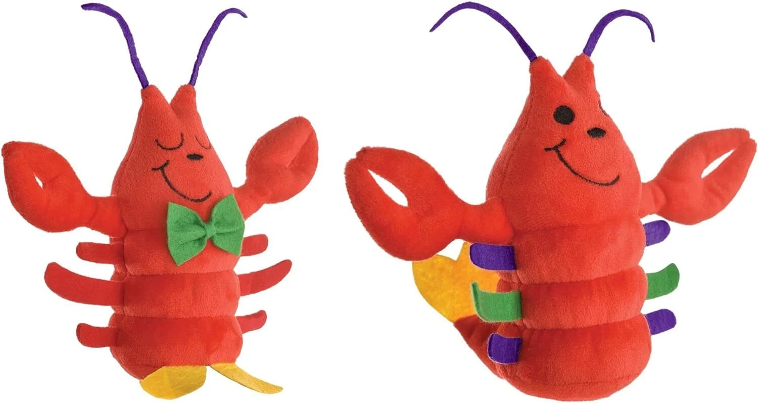 Crawfish Mardi Gras Party Decoration Roly Poly Plush Toy 1 Ct. Stuffed ...