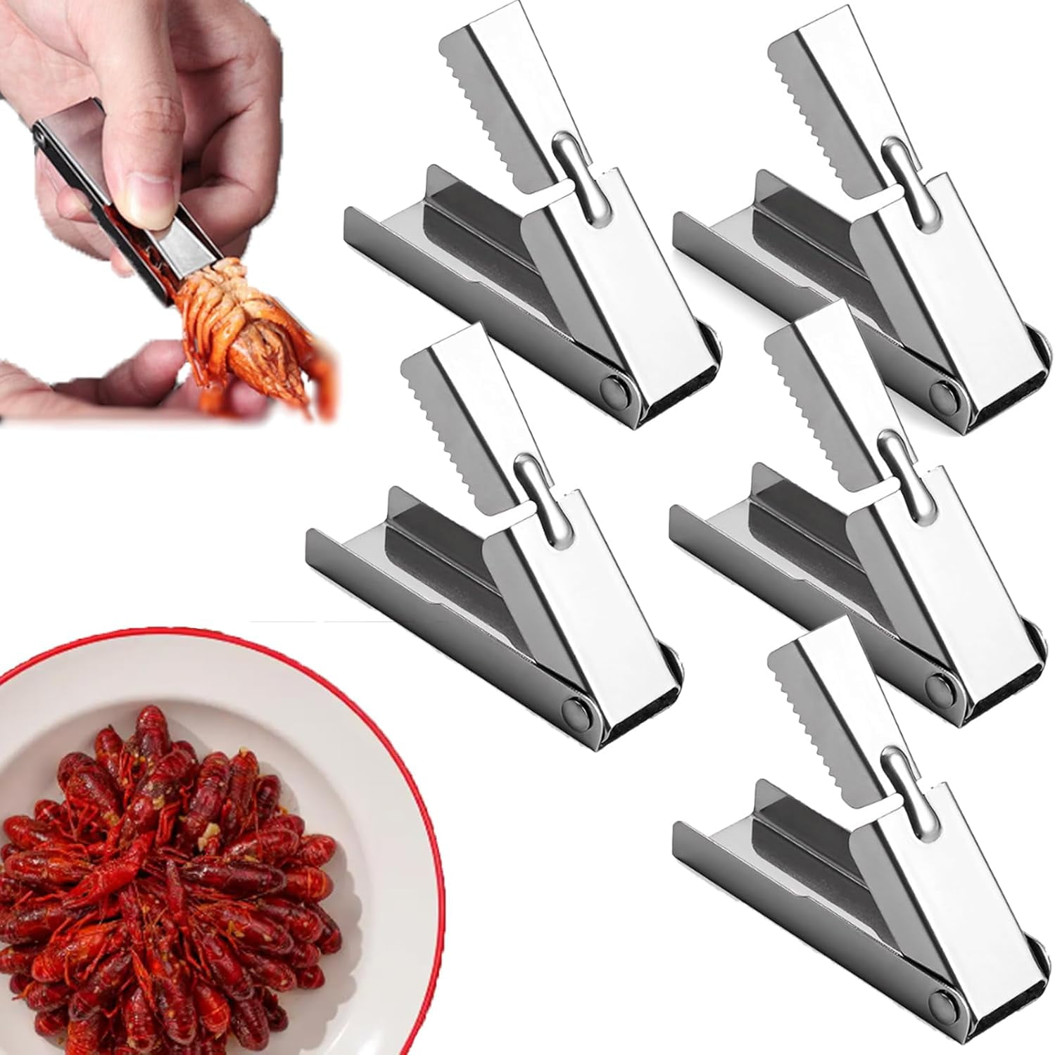 Crawfish Peeler Tool, 2025 New Stainless Steel Crawfish Sheller Tool ...