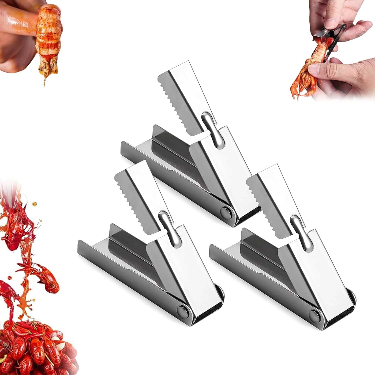 Crawfish Peeler Tool, 2025 New Stainless Steel Crawfish Sheller Tool ...