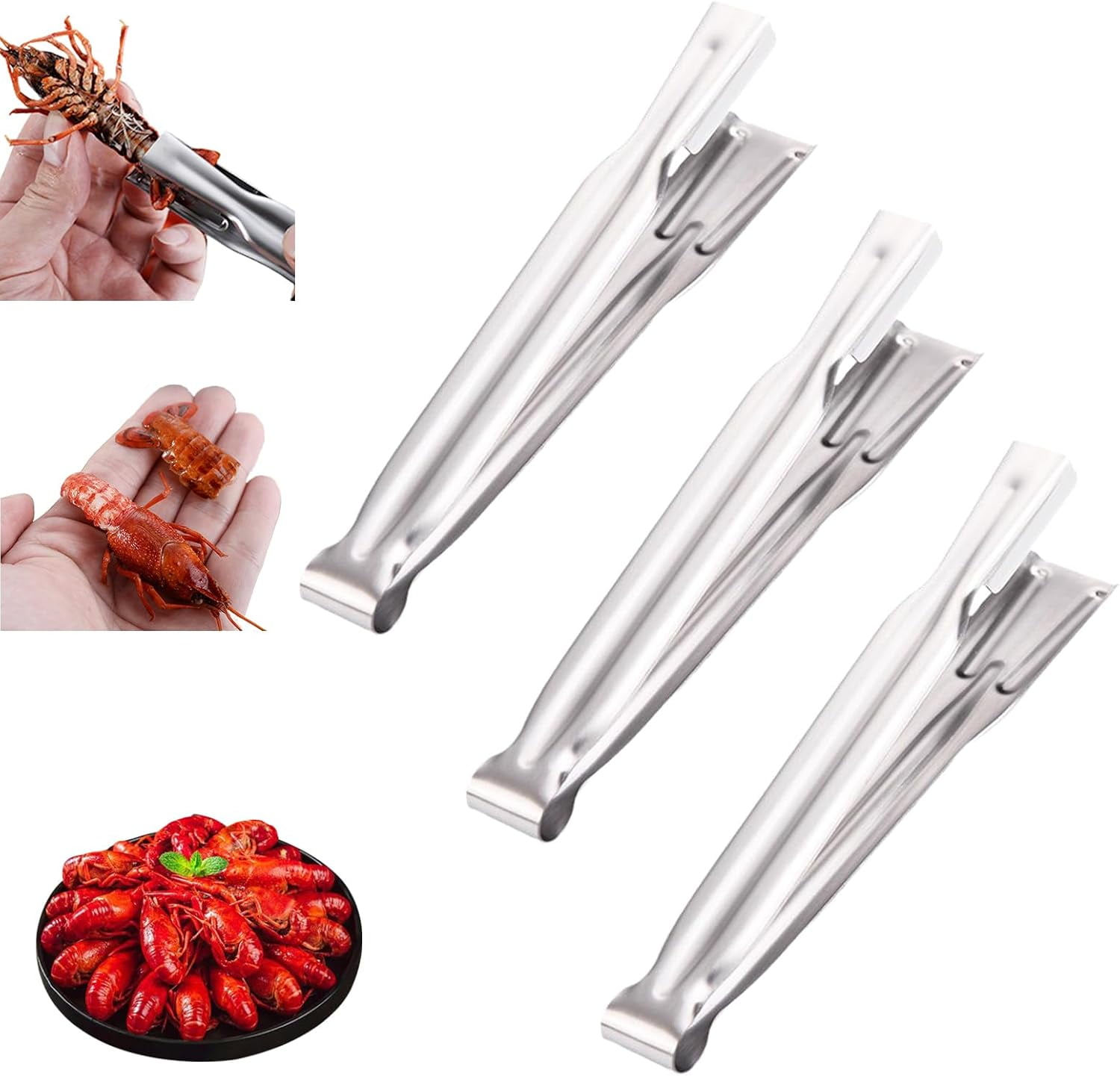 Crawfish Peeler Tool, 2025 Upgraded Stainless Steel Crawfish Tail ...