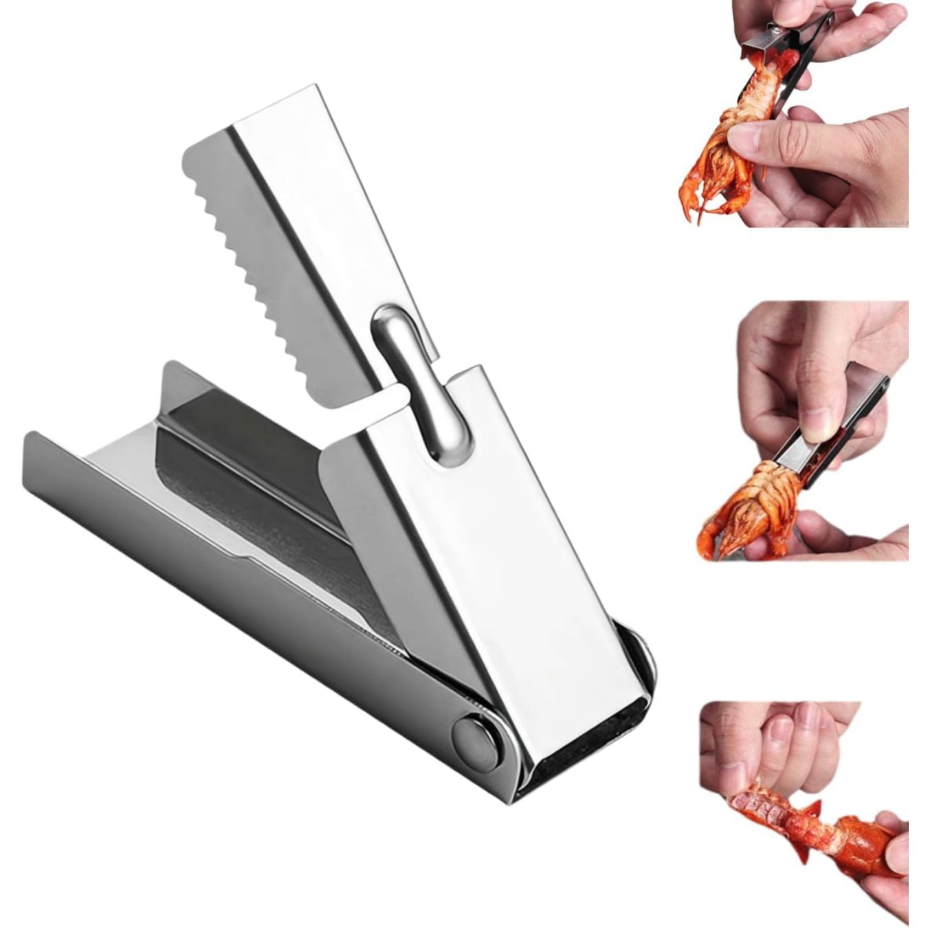 Crawfish Peeler Tool, Crawfish Tail Peeler, Stainless Steel Crawfish ...