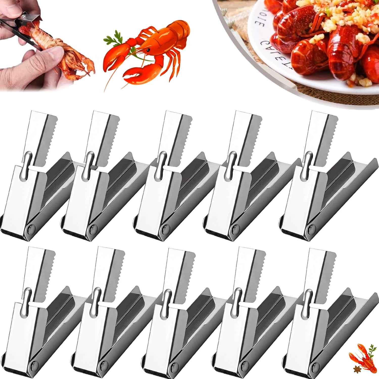 Crawfish Peeler Tool - Fast Sheller Tool for Clean Hands, Crawfish Tail ...