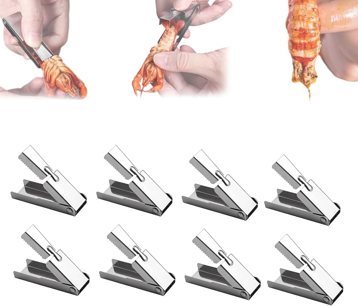 Crawfish Peeler Tool Stainless Steel Crawfish Sheller Tool for Peeling ...