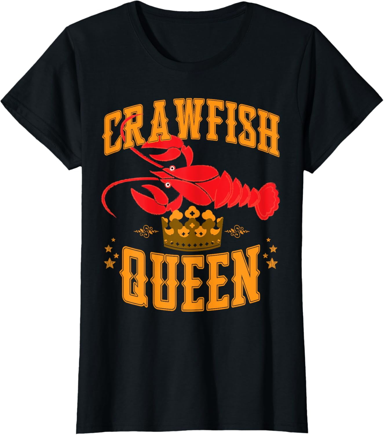 Crawfish Queen Boil Party Festival Crawfish Shirt for Women T-Shirt ...