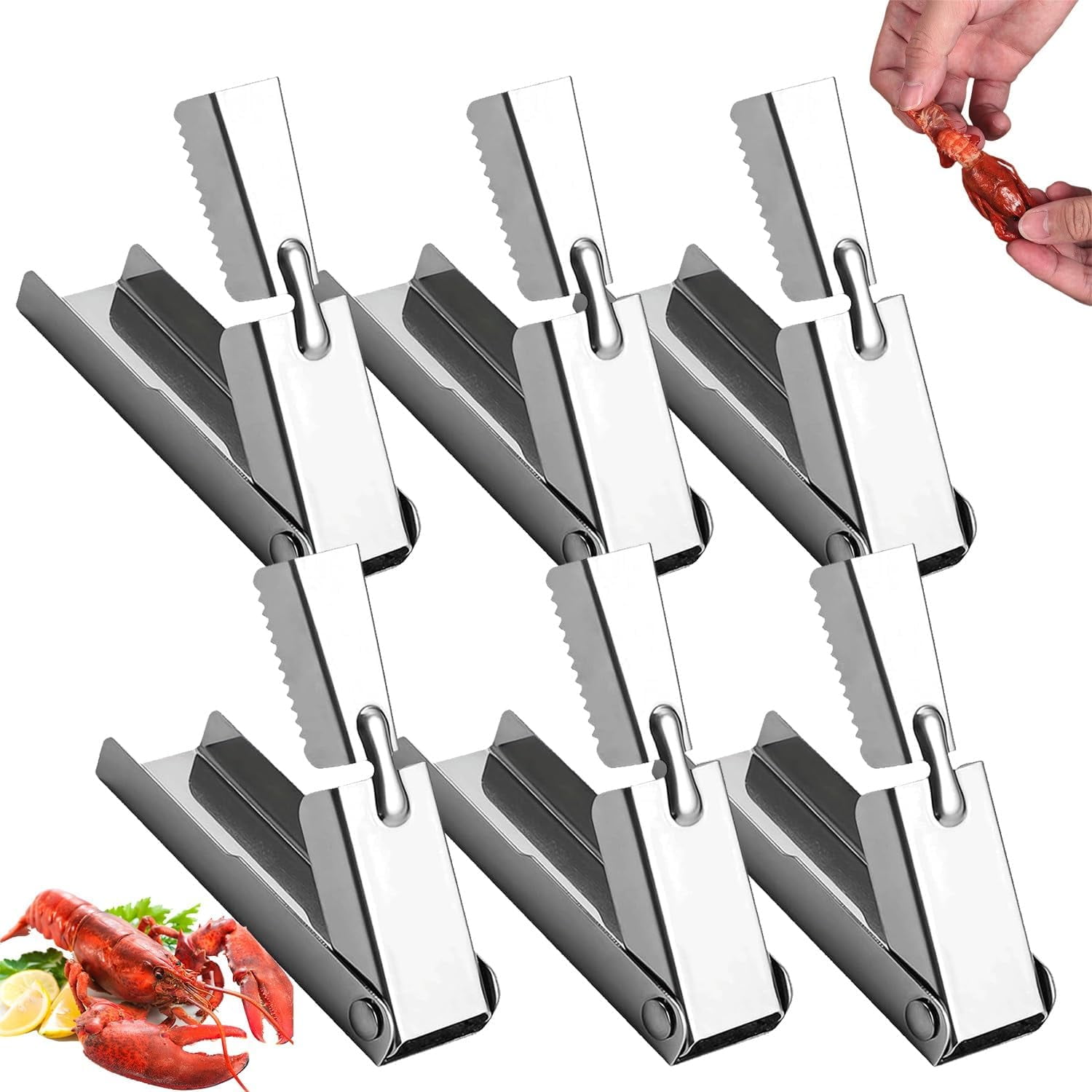 Crawfish Tail Peeler Tool, Stainless Steel Crawfish Peeler Tool ...