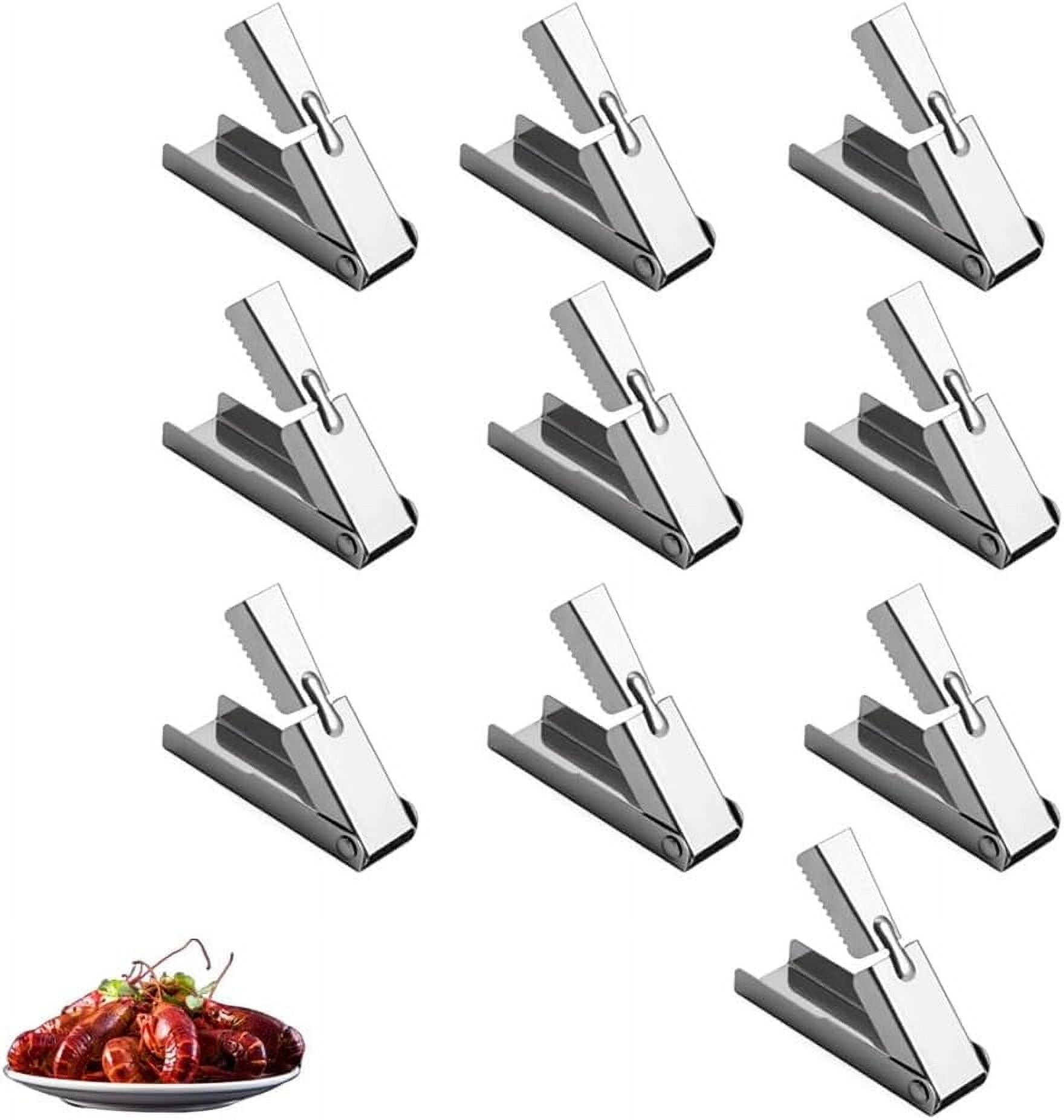 Crawfish Tail Peeler Tool, Stainless Steel Easily Crawfish Peeler for ...