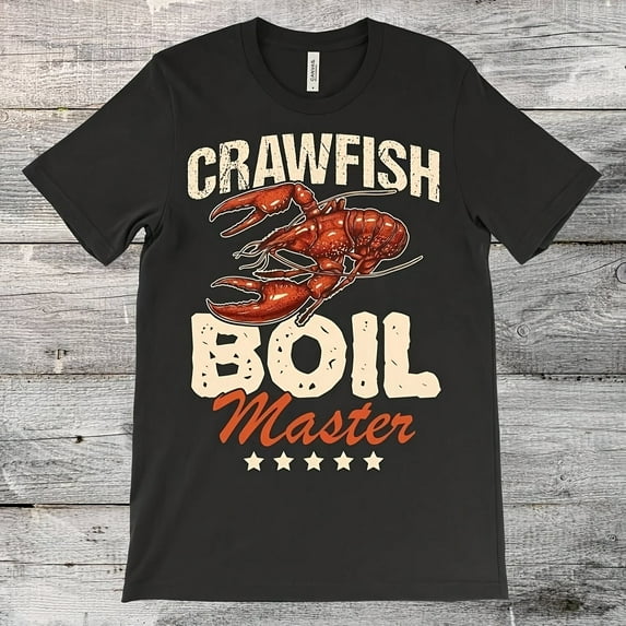 Crawfish l Master Vintage T-Shirt, Funny Crawfish Pun Gift, Cooking ...