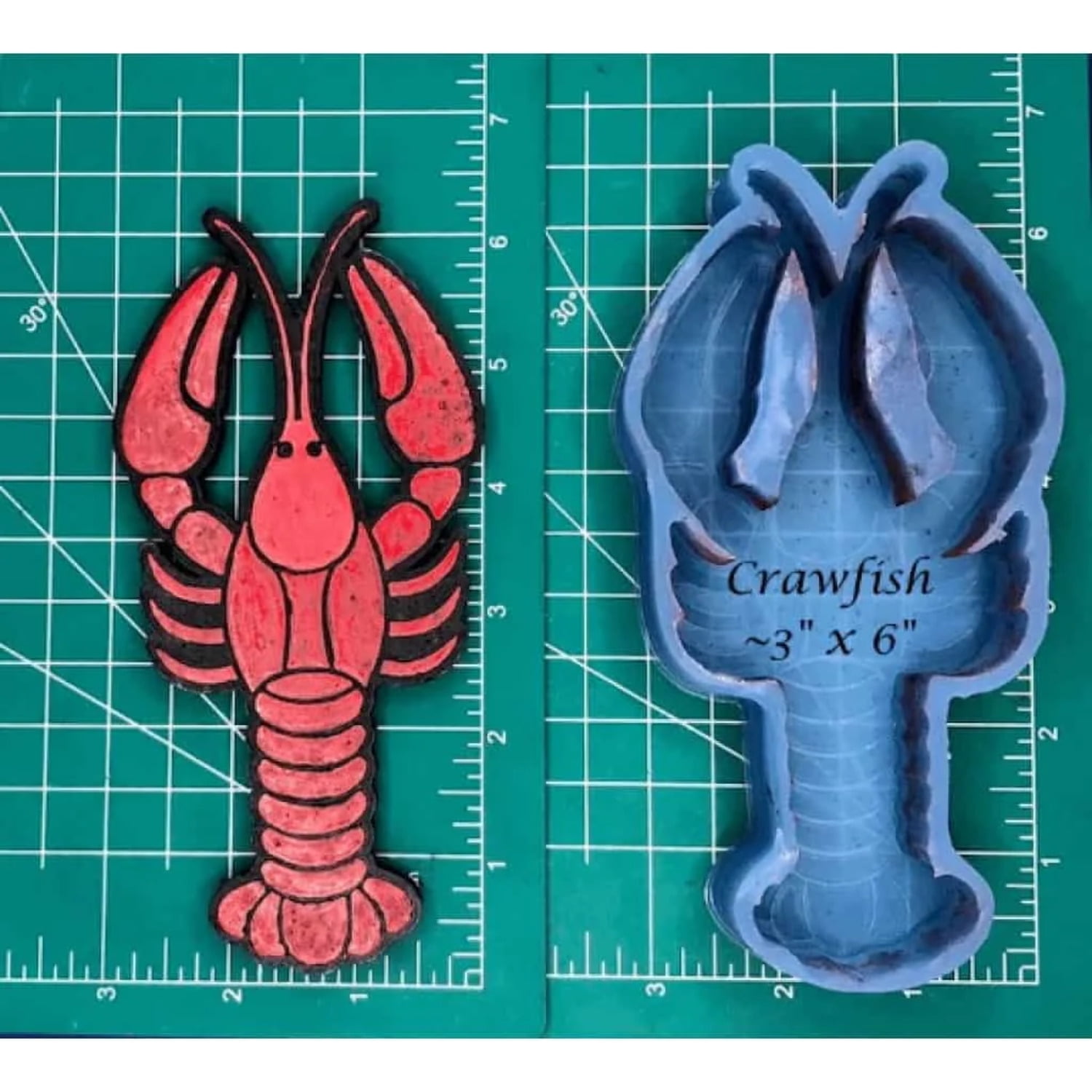 Crawfish silicone freshie mold - Walmart.com