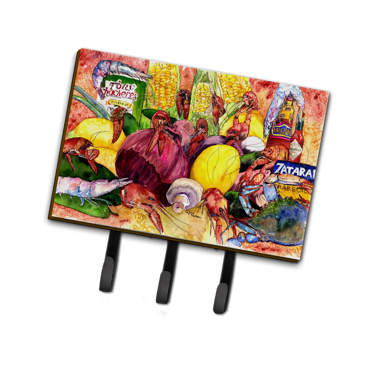 Crawfish with Spices and Corn Leash or Key Holder - Walmart.com