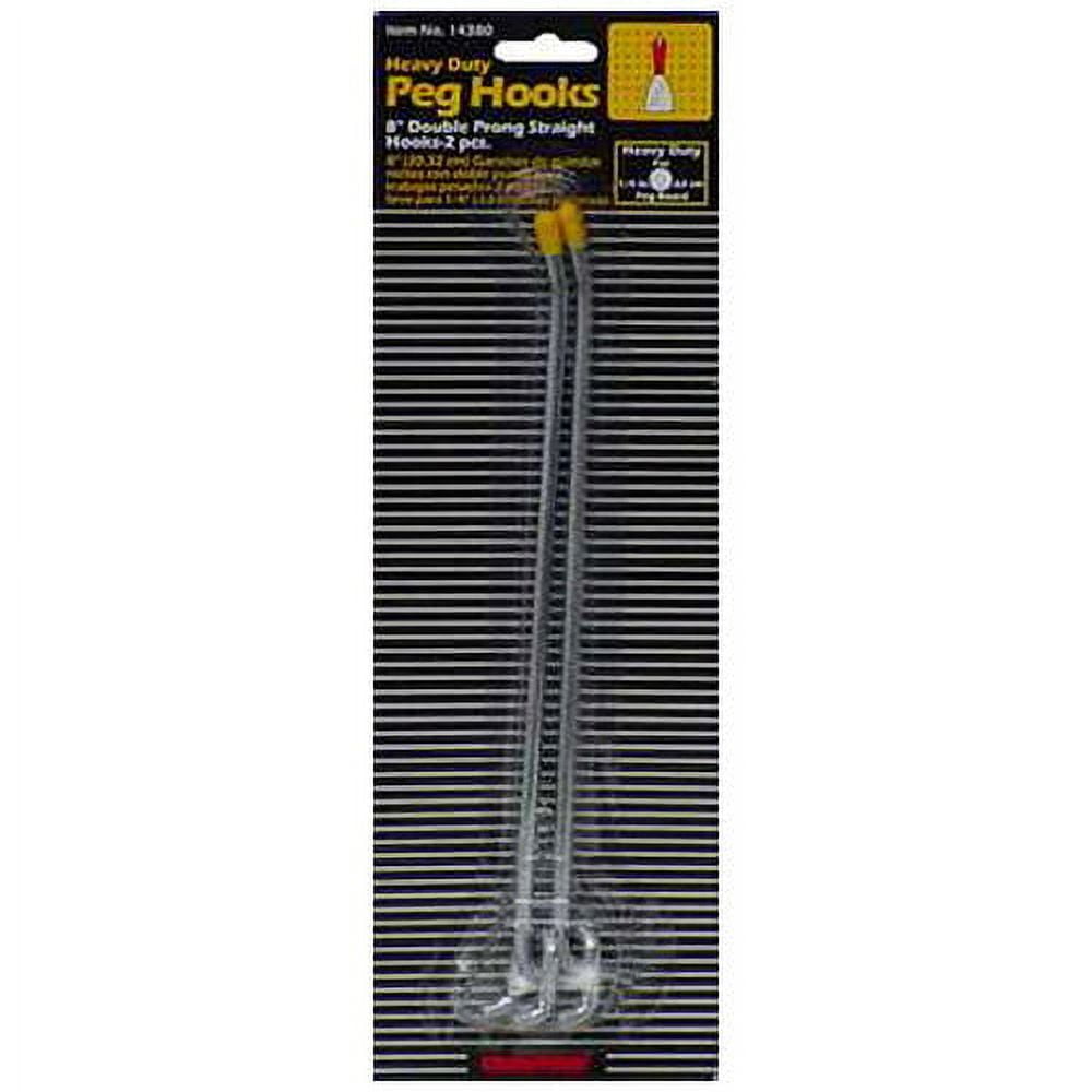 Crawford 14360 Straight Peg Hook 6" Cd/2, Each - Walmart.com