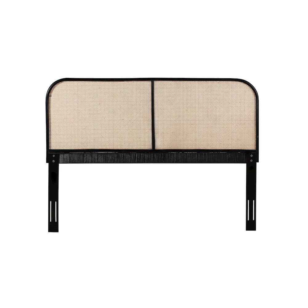 Crawford & Burke East Indie Cane and Teak Headboard - Walmart.com