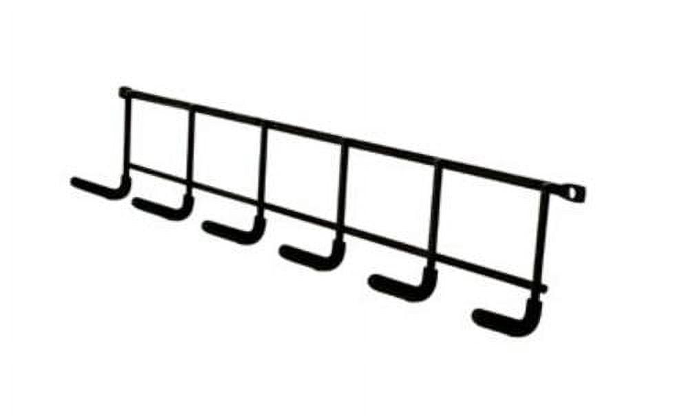 Crawford CMHD-6 6 Hook Household Hanger, Black,Large - Walmart.com