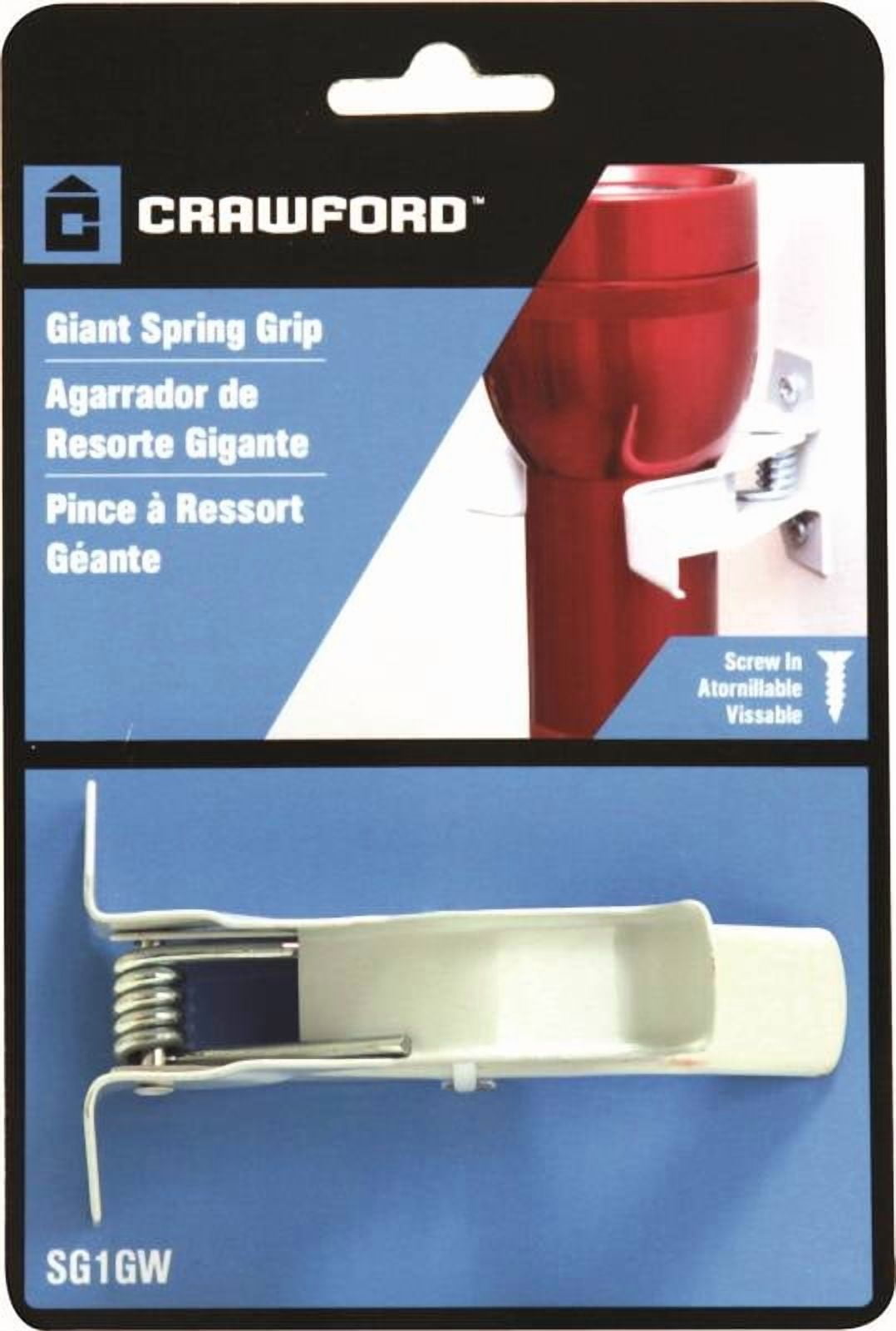 Crawford SG1GW Giant Spring Grip Clip Steel White - Walmart.com