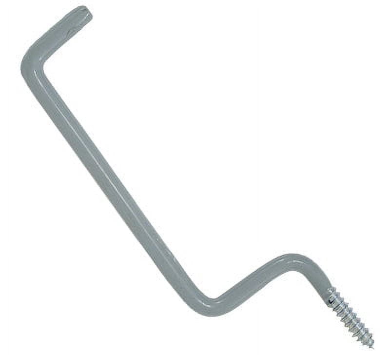 Crawford SS11 Screw In Ladder Hook with Zinc Plated & Vinyl Coating, 2 ...