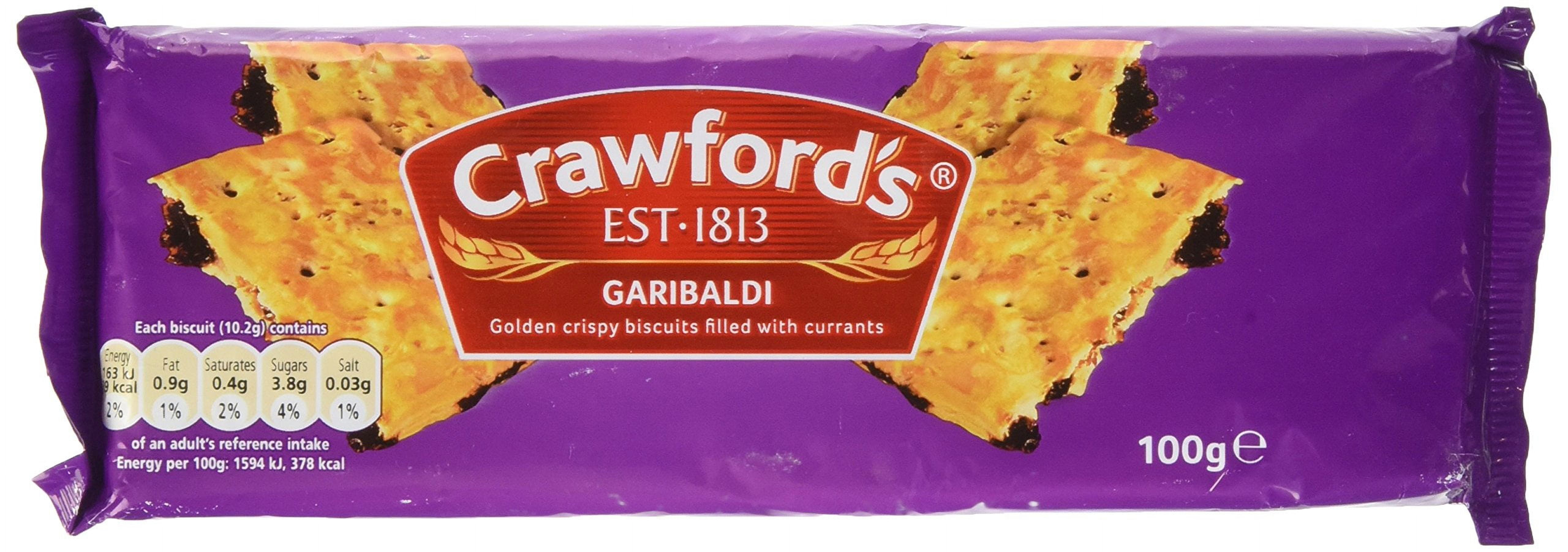Crawfords Garibaldi Biscuits 100g HYZ01 - Walmart.com
