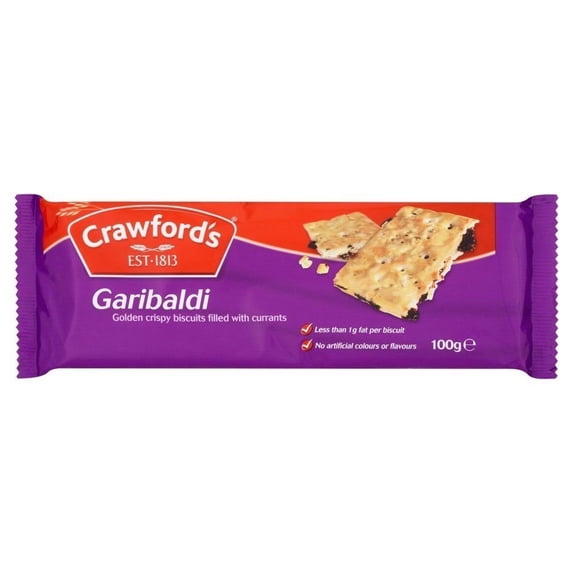 Crawfords Biscuits, Garibaldi Biscuits 100g, Classic British Snack ...