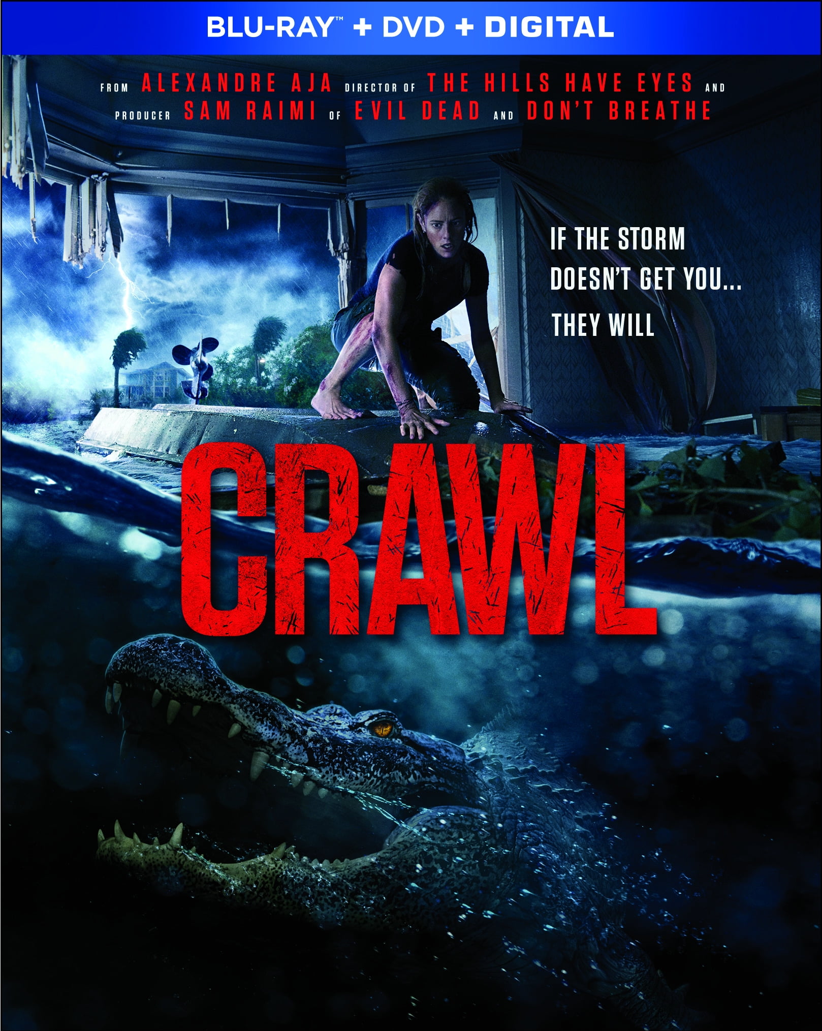 Crawl [Blu-ray], Action , Adventure , Horror, - Walmart.com