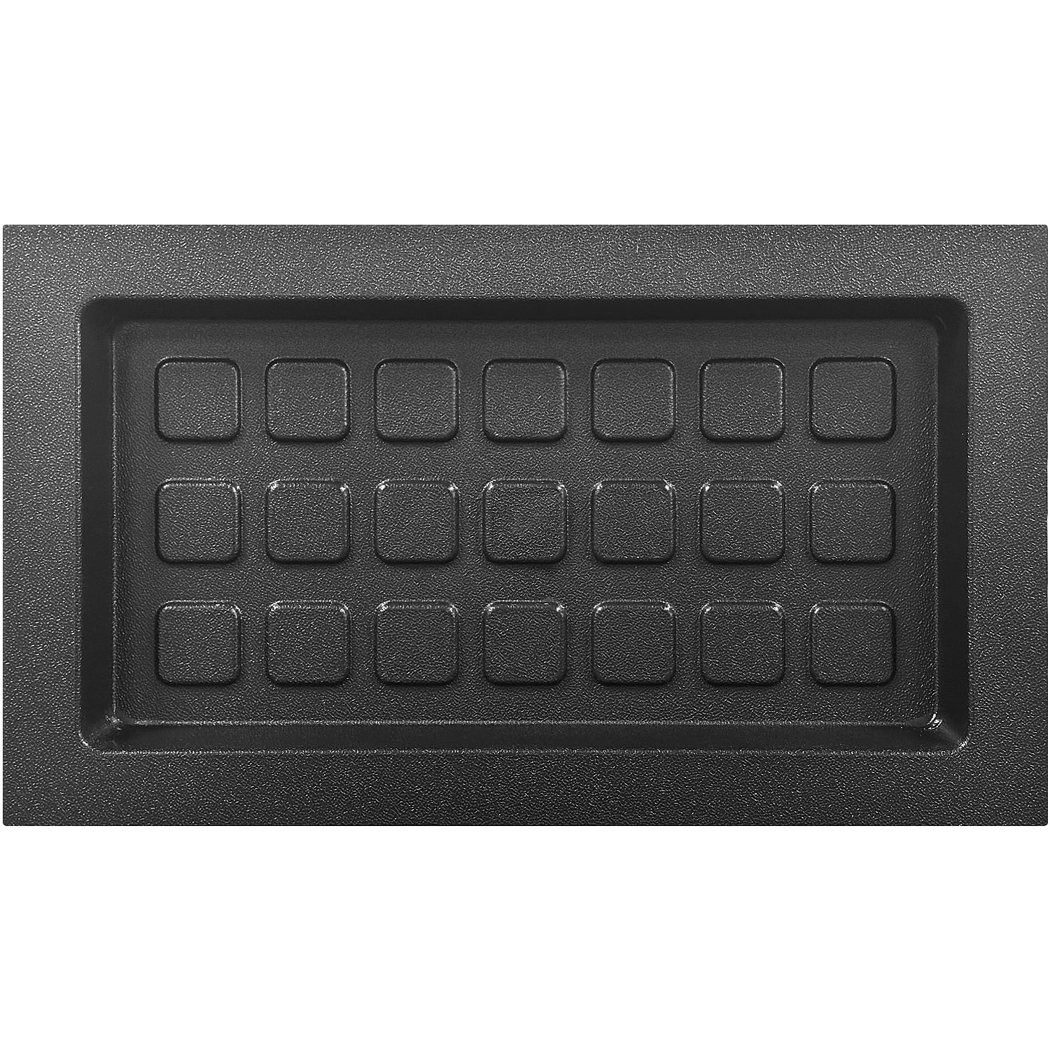 Crawl Space Recessed Foundation Vent Cover - Black (For 8"x16 ...