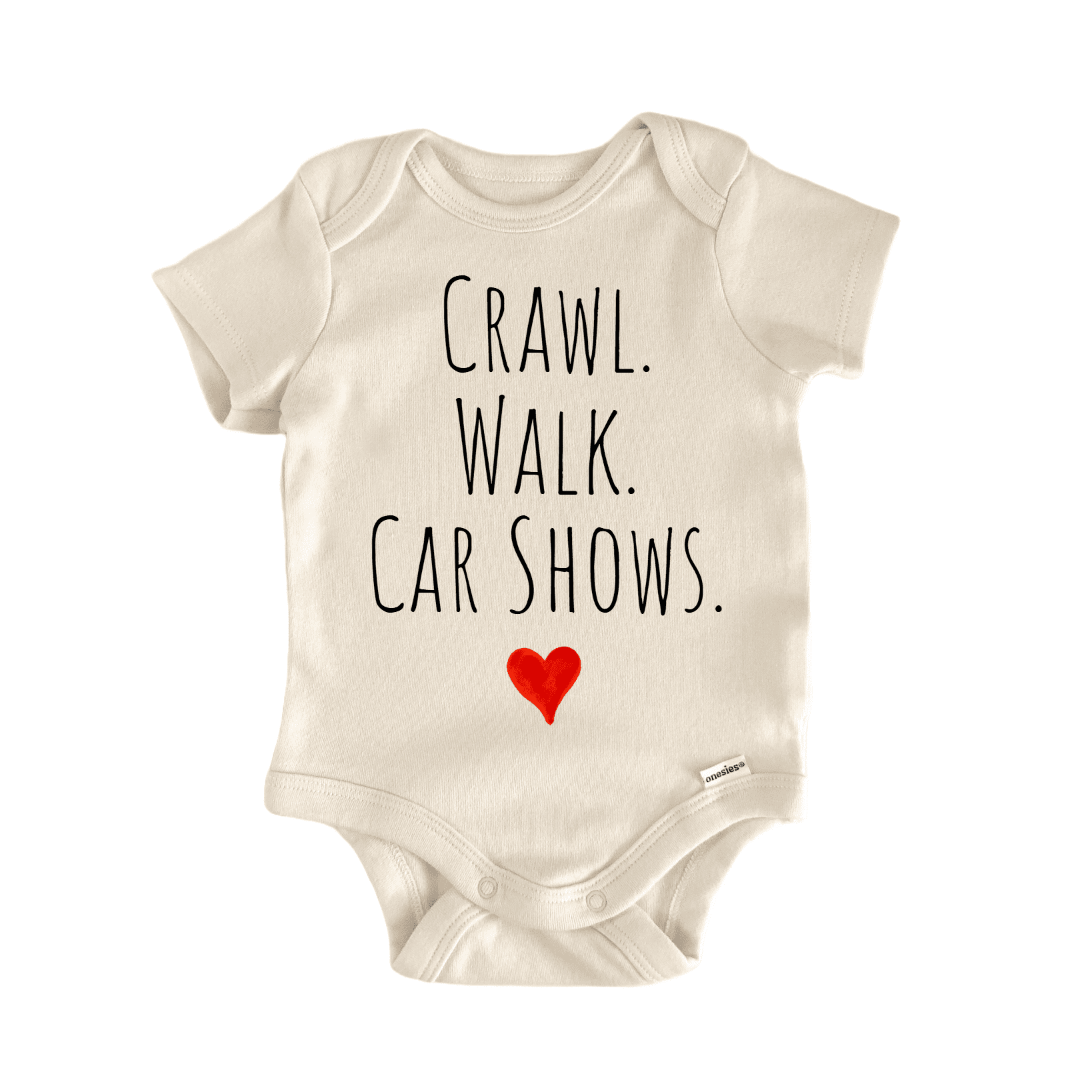 Crawl Walk Car Shows - Baby Bodysuit - Walmart.com