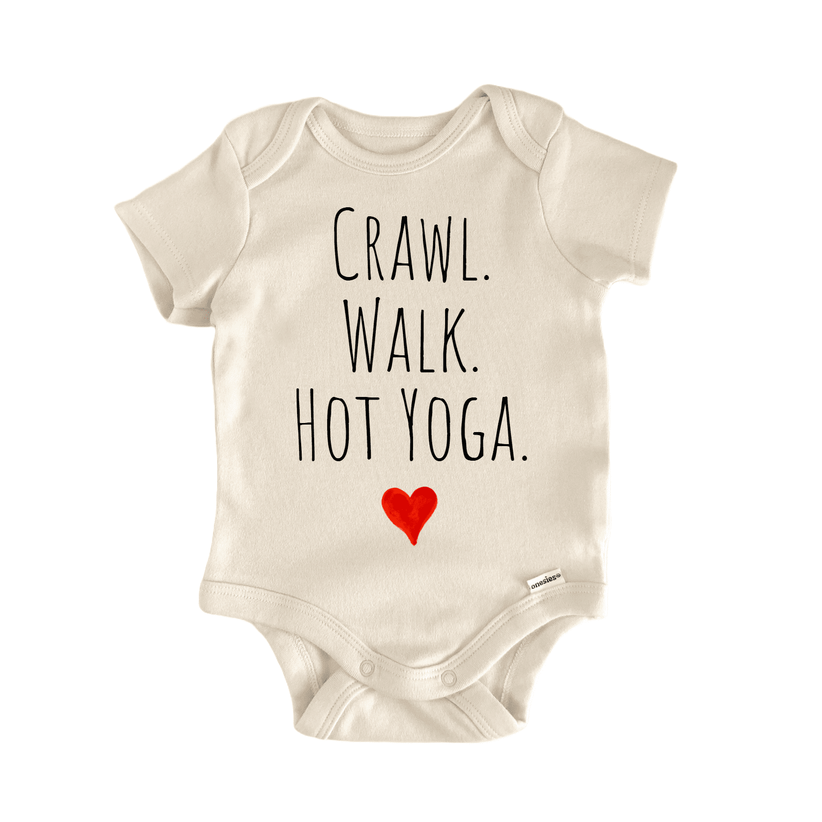 Crawl Walk Hot Yoga - Baby Bodysuit - Walmart.com