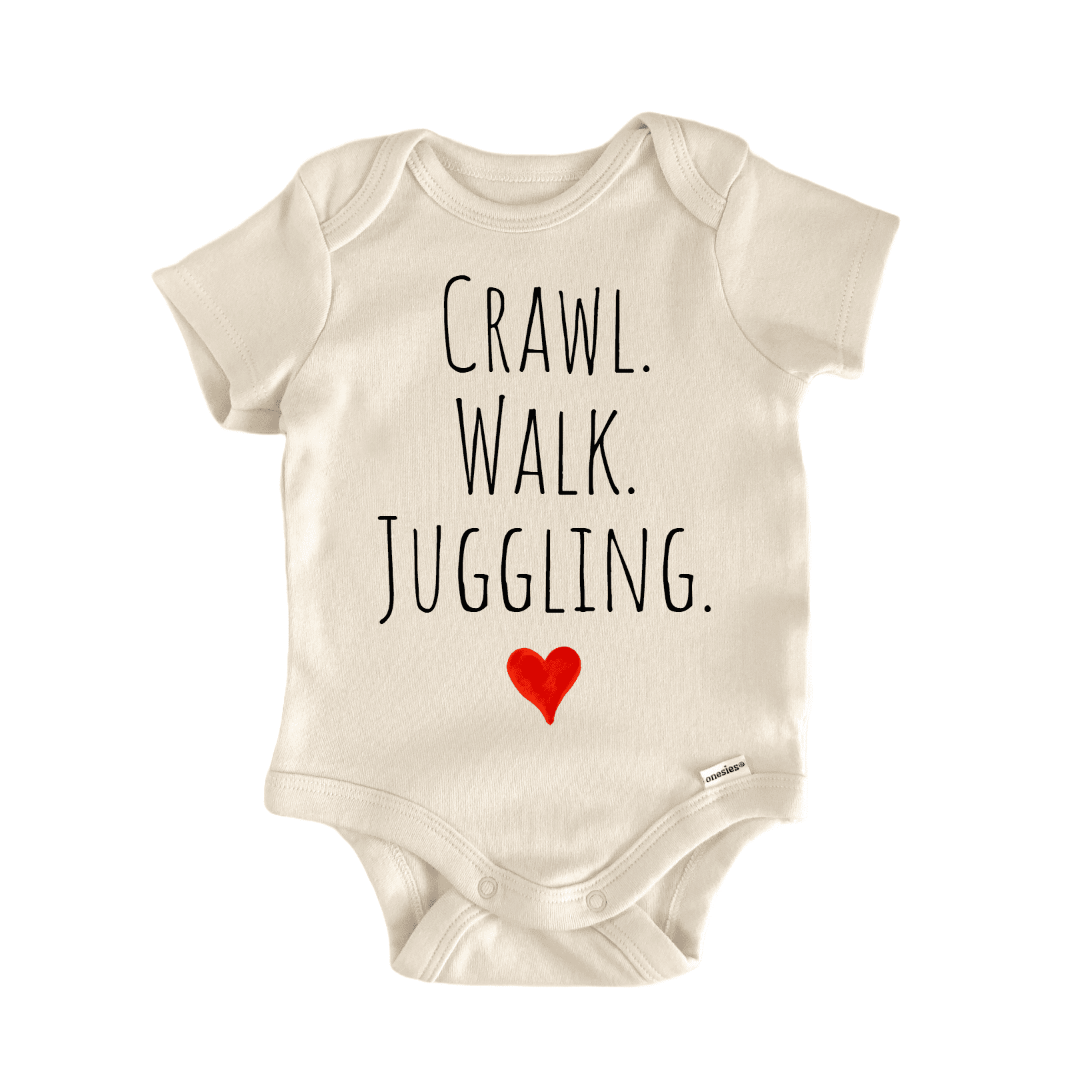 Crawl Walk Juggling - Baby Bodysuit - Walmart.com