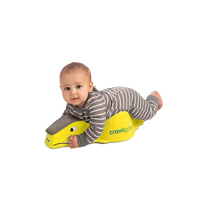Crawligator Tummy Time Rolling Toy with Comfort Pad Provides Mobility ...