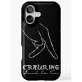 Crawling Back to You Song Quote Phone Case for iPhone 11 12 13 14 15 16 ...