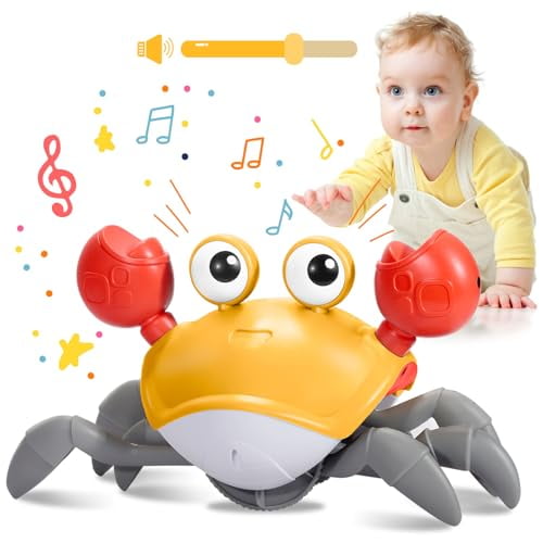 2 Pack Dancing Octopus, Squid Toy,Tummy Time Toys,with Music and LED ...