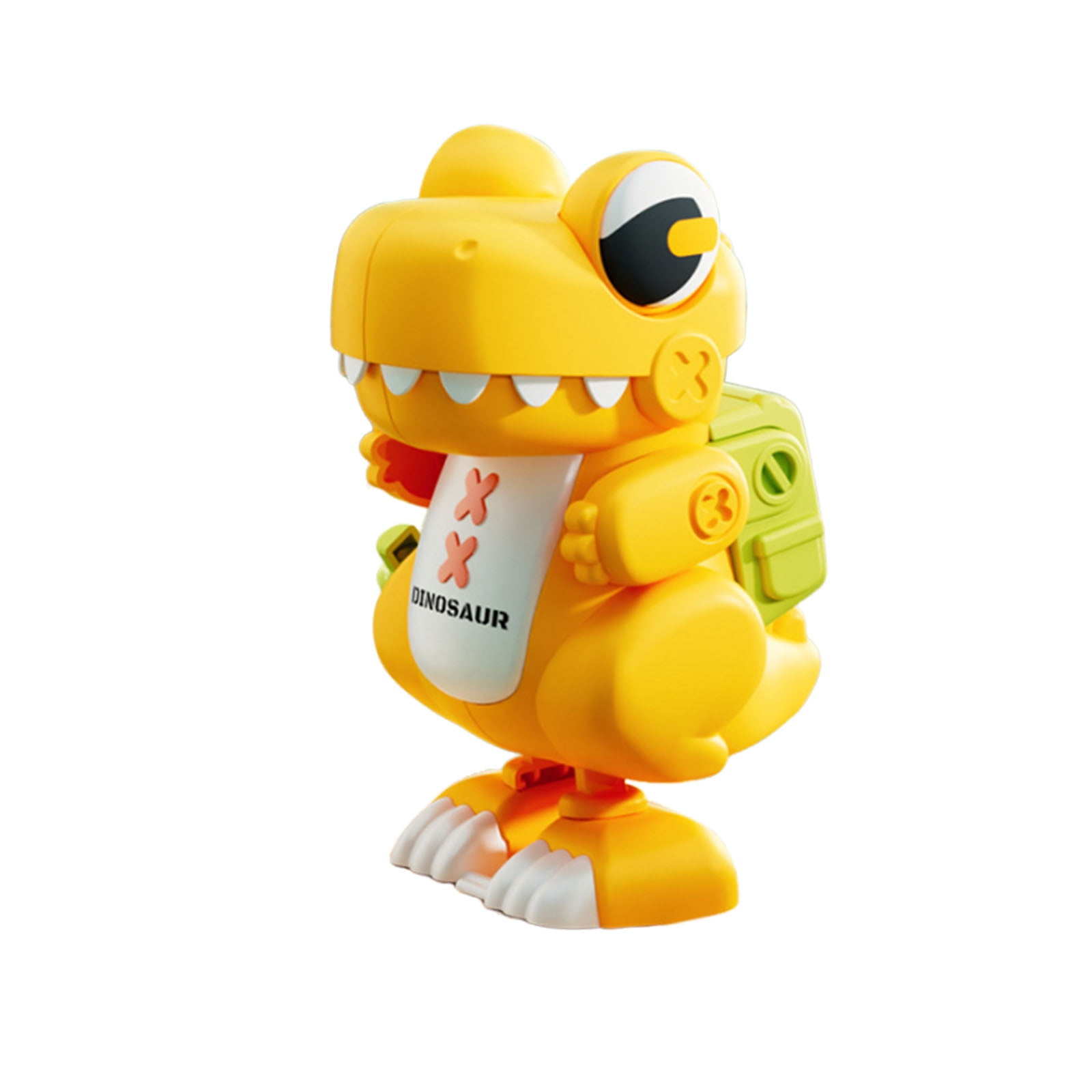 Crawling Dinosaur Wind-Up Dinosaur Mechanical Toy, 4x4x3 Inch ...