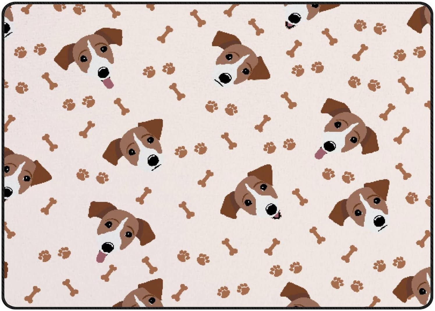 Crawling Indoor Carpet Play Mat Dog Paw for Living Room Bedroom ...