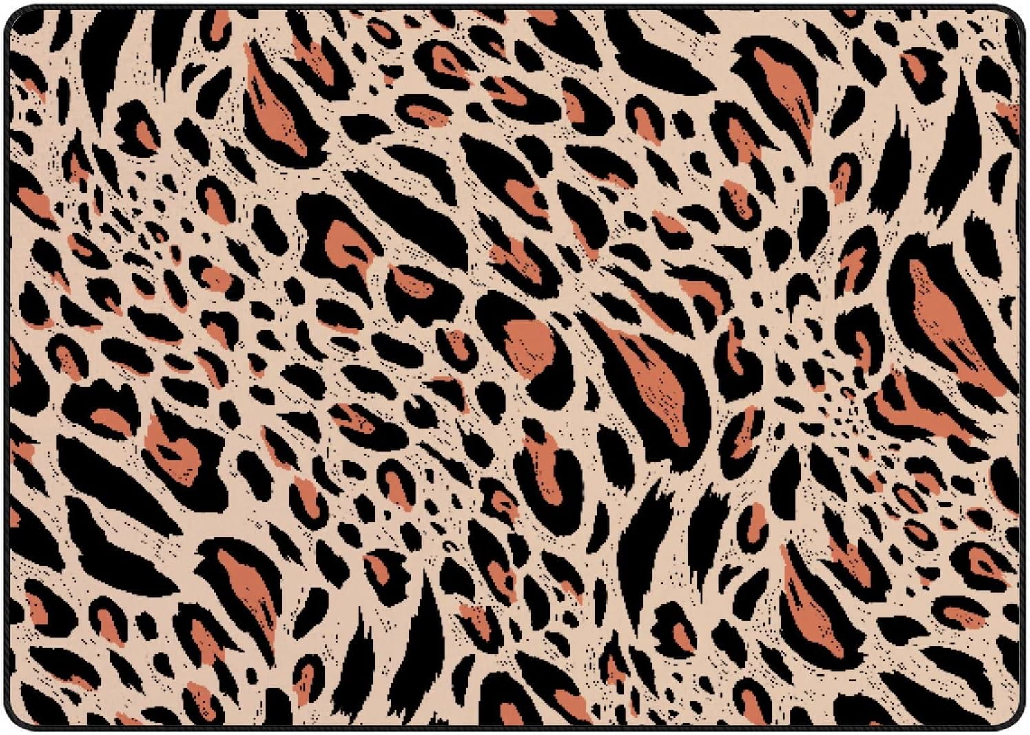 Crawling Indoor Carpet Play Mat Leopard Skin Animal for Living Room ...