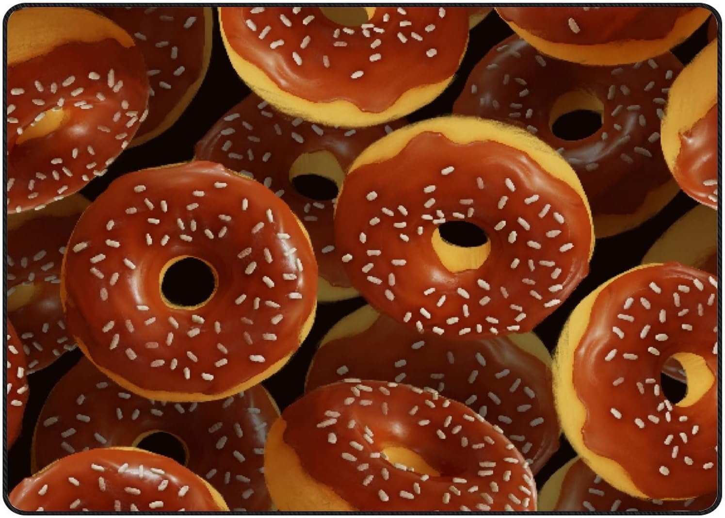 Crawling Indoor Carpet Play Mat Yummy Donuts Sweet for Living Room ...