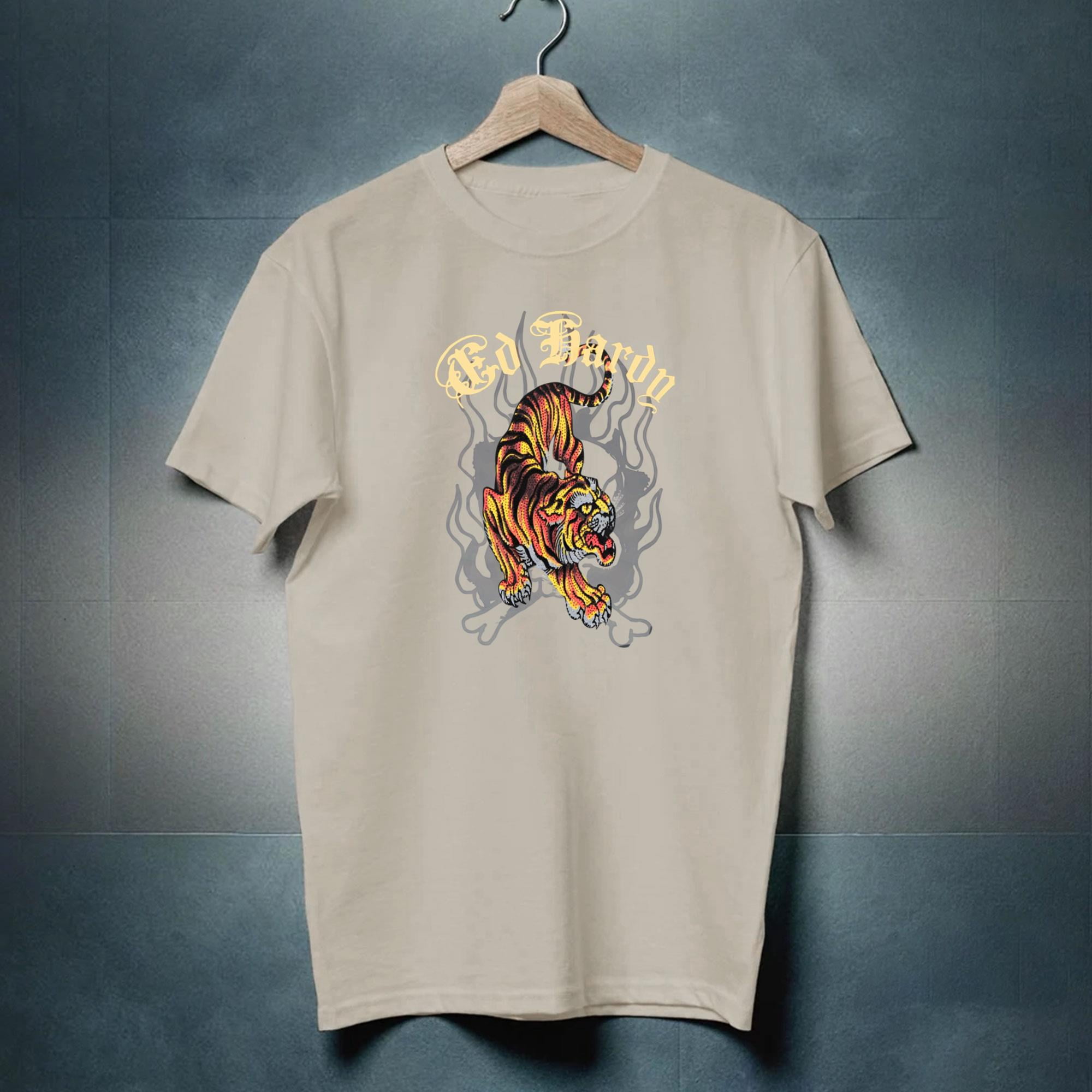 Crawling Tiger Graphic T-shirt, Vibrant Design Unisex - Walmart.com