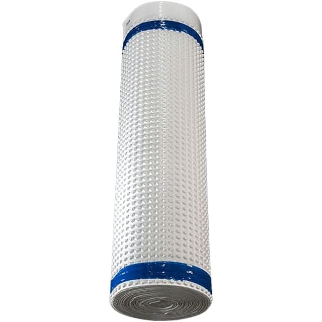 Crawlspace-DIY Dimple Drainage Matting, 4' x 50' - Subfloor System ...