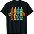 Cray Colors Child Art - Funny Crayon Crew T-ShirtBrand clothing, men ...