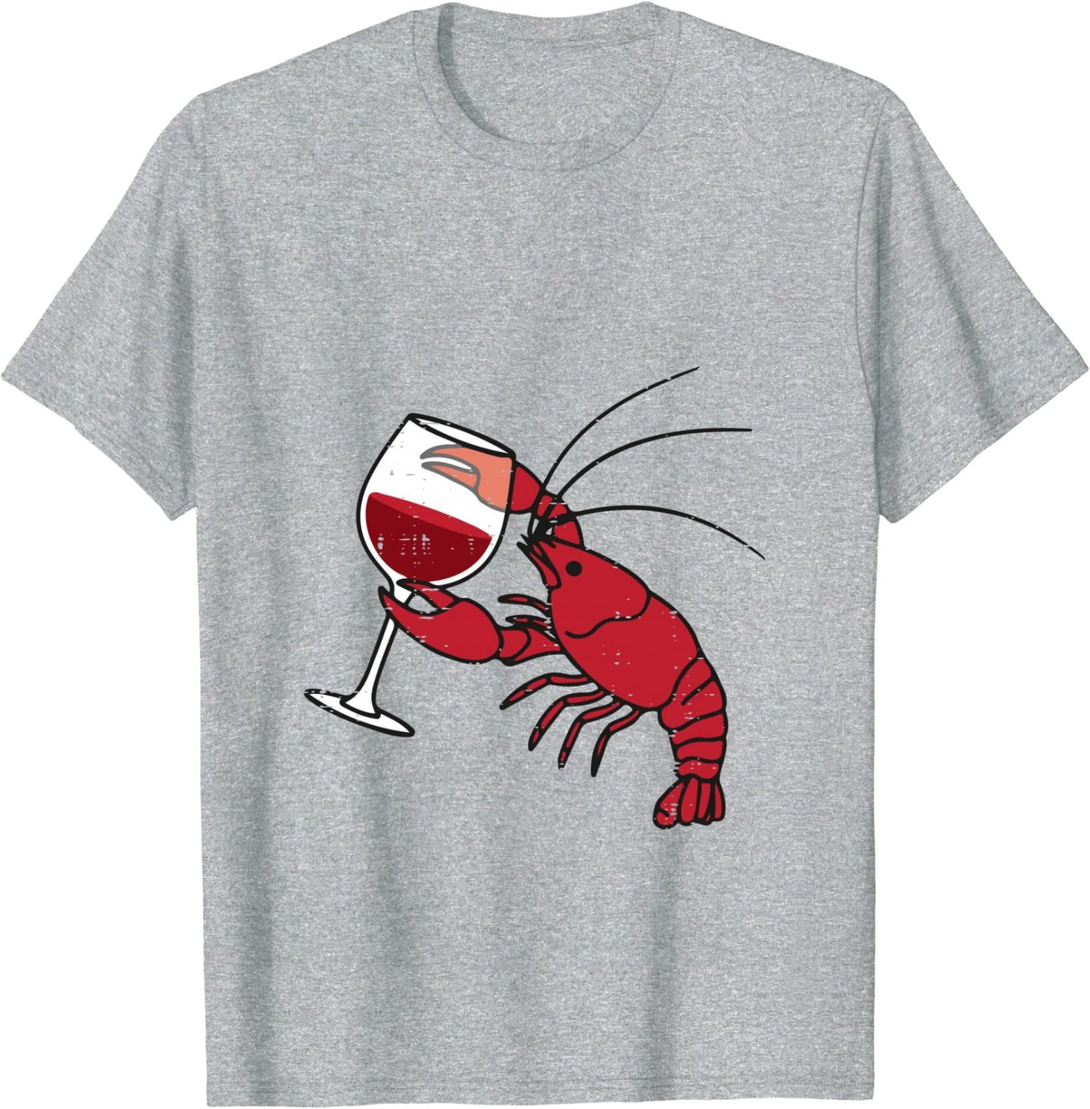 Crayfish Boil Party Crawfish Lobster Seafood T-Shirt - Walmart.com