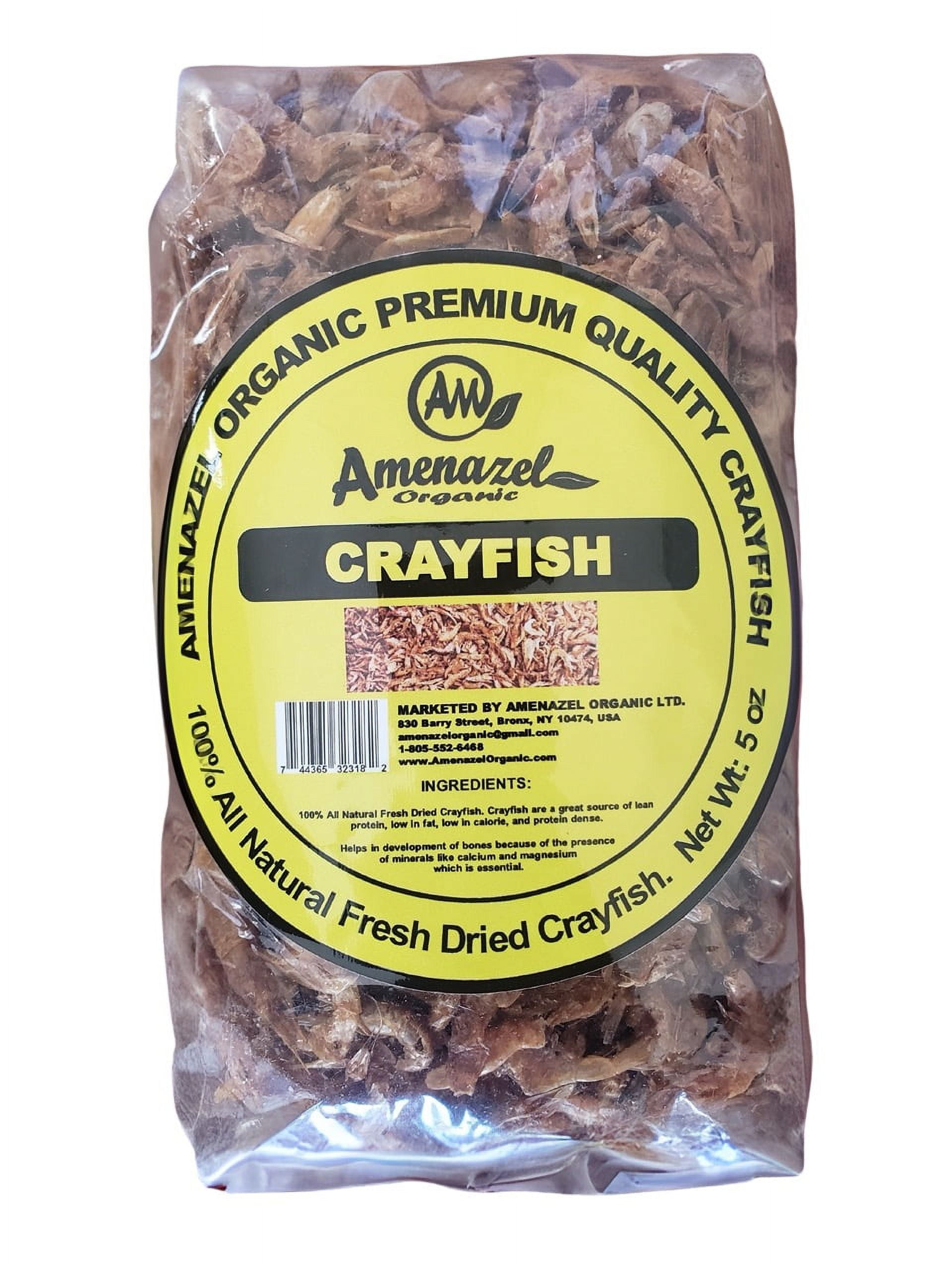 Crayfish Dried Organic, Whole. Net Wt. 5 oz. - Amenazel - Walmart.com