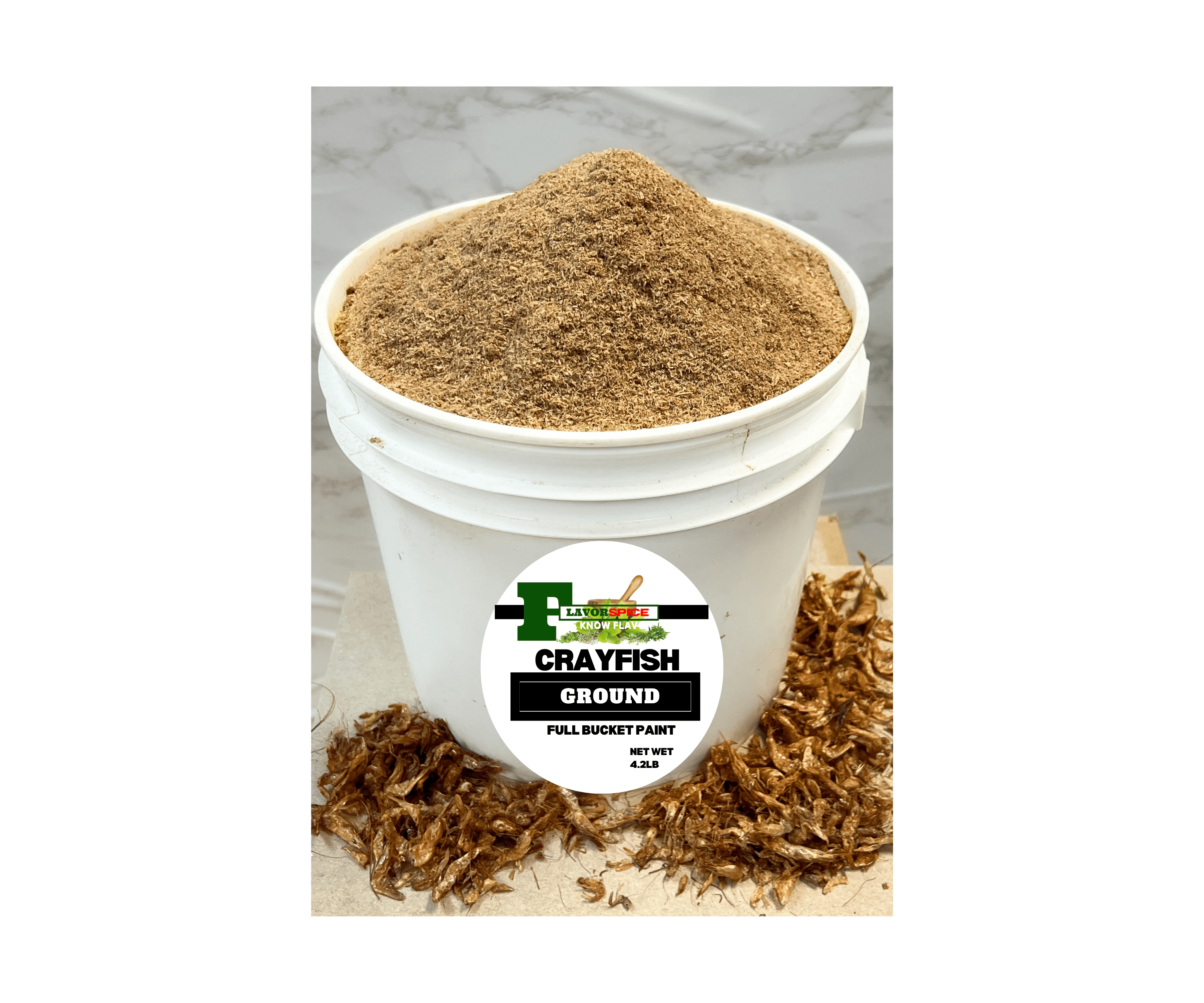 Crayfish Ground, 1 Full Bucket (4.20LB) - Walmart.com