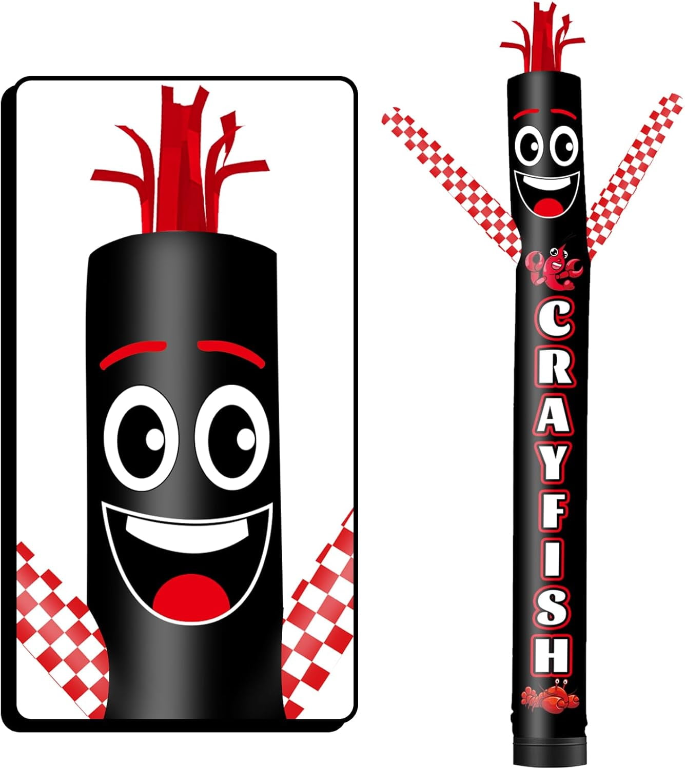 Crayfish Inflatable Tube Man Wacky Wavy Dancing Guy for Outdoor ...