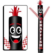 Clown 20 Foot Tall Inflatable Tube Man Air Powered Dancing Puppet Guy ...