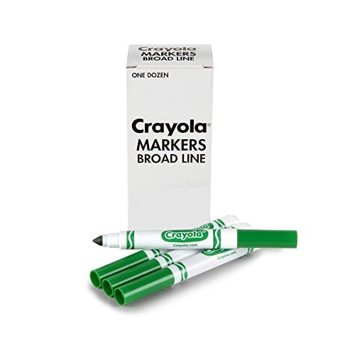 Crayola - 12 Count Bulk Broad Line Markers - Walmart.com