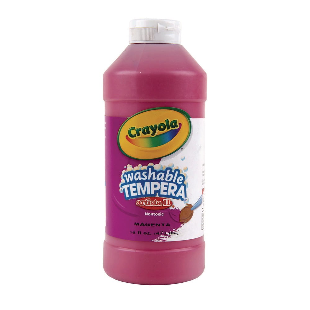 Crayola 16 oz. Washable Tempera Paint - Walmart.com